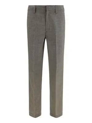 Prada Tailored Wool Pants - Brown