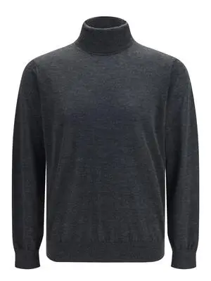 Giorgio Armani Cashmere Turtleneck Sweater - Gray