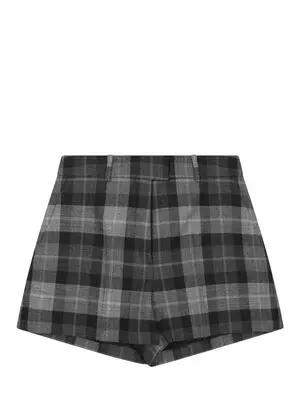 Dior Laine Tartan Shorts - Multicolor