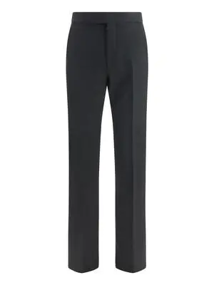 TOM FORD Tailored Pants With Front Pleats - Black