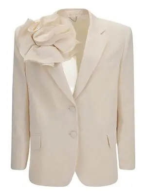 MAGDA BUTRYM MAGDA BUTRYM Floral Cotton And Silk Blazer