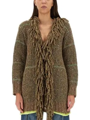 Stella McCartney Wool Blend Cardigan - Multicolor