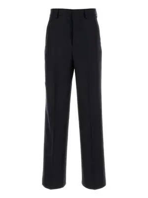 AMI Paris Midnight Wool Pant - Blue