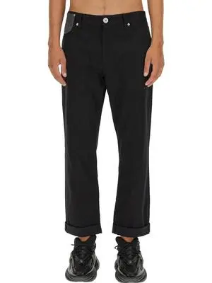 Balmain Jeans In Denim - Black