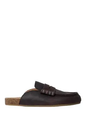 JW Anderson Stitch Loafers - Brown