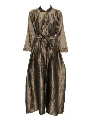 DANIELA GREGIS Silk Midi Dress - Multicolor