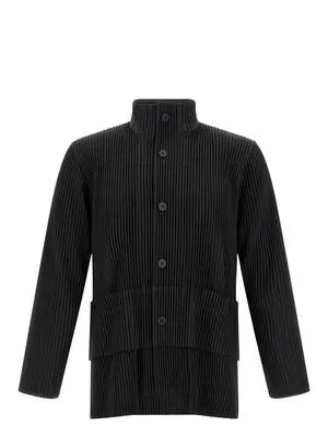 Issey Miyake Homme Plissé Jacket - Gray