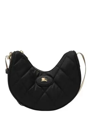 Burberry Horseshoe Shoulder Bag - Black