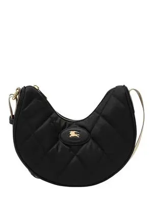 Burberry Horseshoe Shoulder Bag - Black
