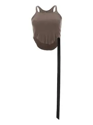 Rick Owens RICK OWENS Cotton Tank Top Brown