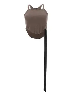 Rick Owens RICK OWENS Cotton Tank Top Brown