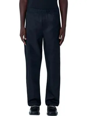 WALES BONNER Satin Track Pants - Black