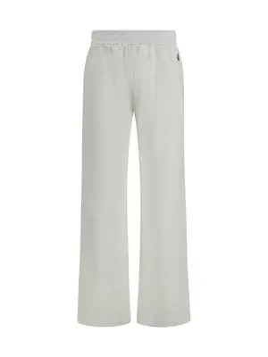Moncler Logo-appliqué Pants - White