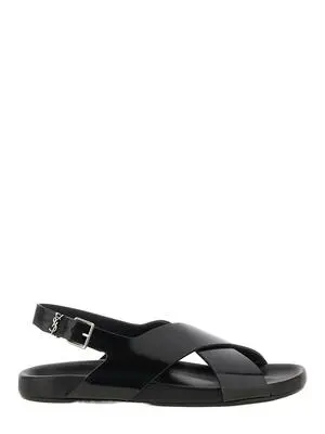 Saint Laurent Helios' Sandals - Black