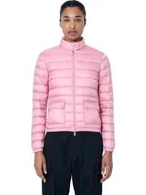 Moncler MONCLER Lans Quilted Puffer Jacket Pink