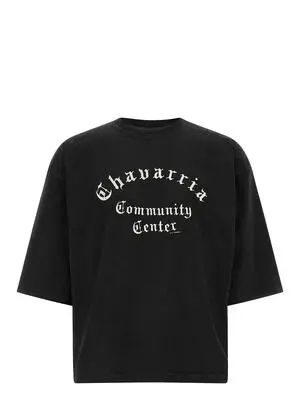 WILLY CHAVARRIA Chavarria Community Center Buffalo' T-shirt - Black