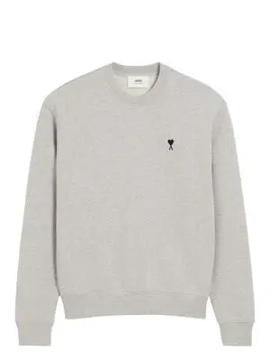AMI Paris De Coeur Cotton Sweatshirt - Multicolor