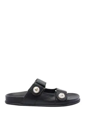 JIMMY CHOO Fayence Sandals - Black