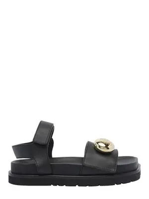 Loewe Pebble Fussbett Sandals - Gold