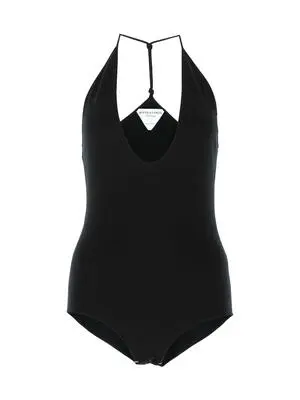 Bottega Veneta Cashmere Blend Bodysuit - Black