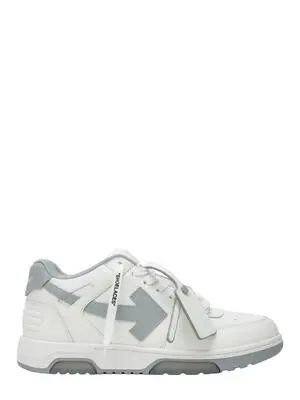 Off-White Out Of Office Sneakers In White/grey - Gray
