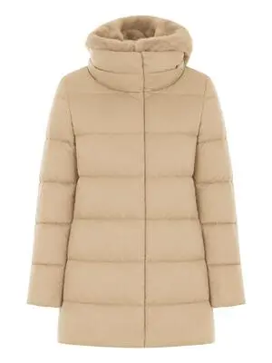 Herno A-shape Down Jacket - Cream
