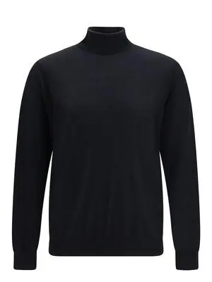 Giorgio Armani Cashmere Turtleneck Sweater - Black