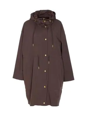Moncler Sainbel Long Parka - Brown
