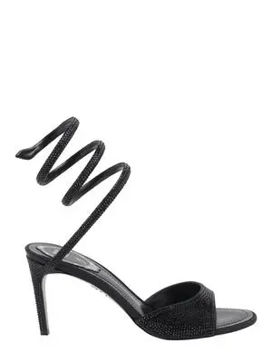 Rene Caovilla Heeled Sandals - Black