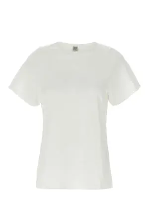 TOTEME Curved Seam' T-shirt - White
