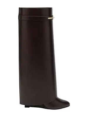 Givenchy Shark Pinch Boots - Brown