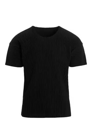 Issey Miyake Homme Plisse' Issey Miyake Men 'Basics' T-Shirt Black