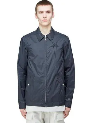 Rick Owens Worker Windbreaker Jacket - Black