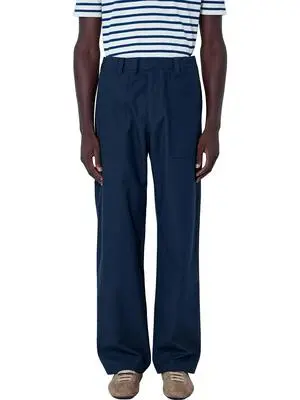 Prada Wide-leg Tailored Trousers - Blue