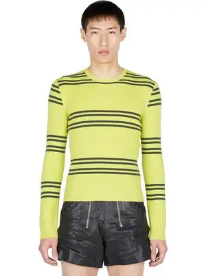 Prada Stripe Sweater - Green