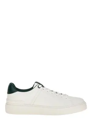 Balmain B-court Leather Sneakers - White