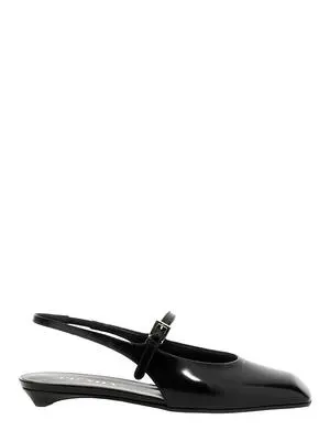 Prada PRADA Logo Slingback Black