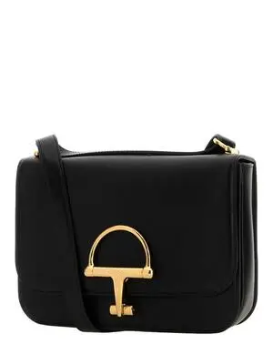 Gucci Calf Skin Shoulder Bag - Black