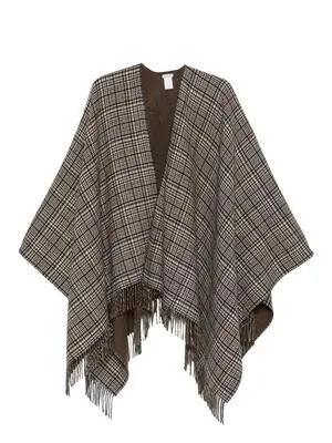 Brunello Cucinelli Neutrals Jackets Capes & Ponchos - Cream