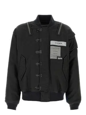 Yohji Yamamoto Denim X Neighborhood Bomber Jacket - Black