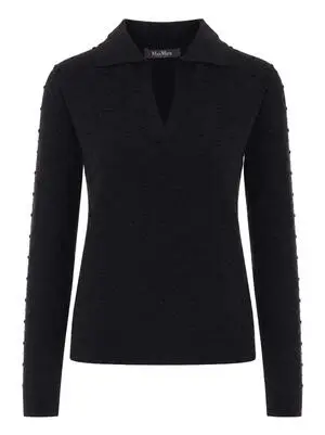 Max Mara Mstcolono Sweater - Black