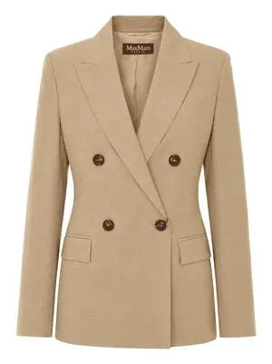 Max Mara Mstumico Tailored Jacket - Cream
