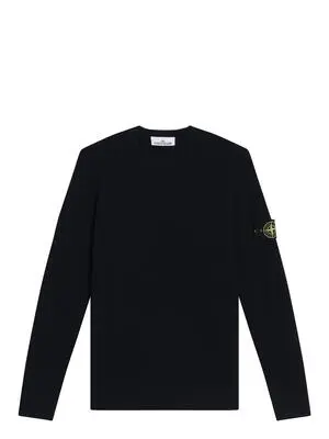 Stone Island Virgin Wool Sweater - Blue
