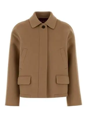 Gucci Wool Blend Jacket - Brown