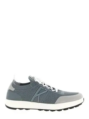 Kiton Technical Cotton Sneakers - Gray