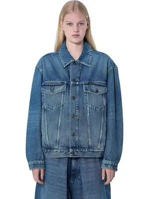 Balenciaga Kick Jacket - Blue