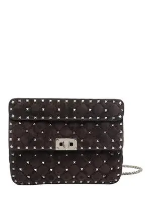 Valentino Garavani Rockstud Spike Crossbody Bag - Brown