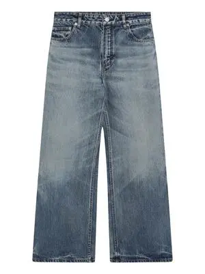 Alaïa Flared Denim Jeans - Blue