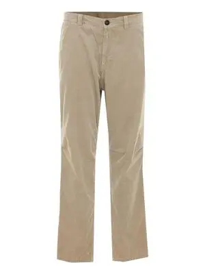 Brunello Cucinelli Wide Leg Velvet Pants - Cream