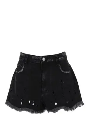 Isabel Marant Étoile Denim Shorts - Black